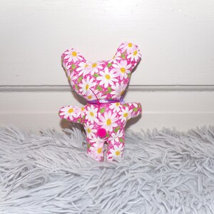 Cloth Doll Mini Plushie With Daisies - Etsy