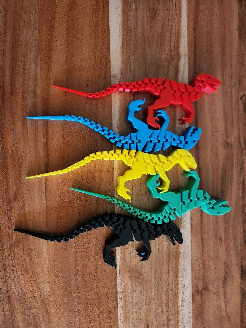 Flexi Raptor - 3D Printed - Etsy