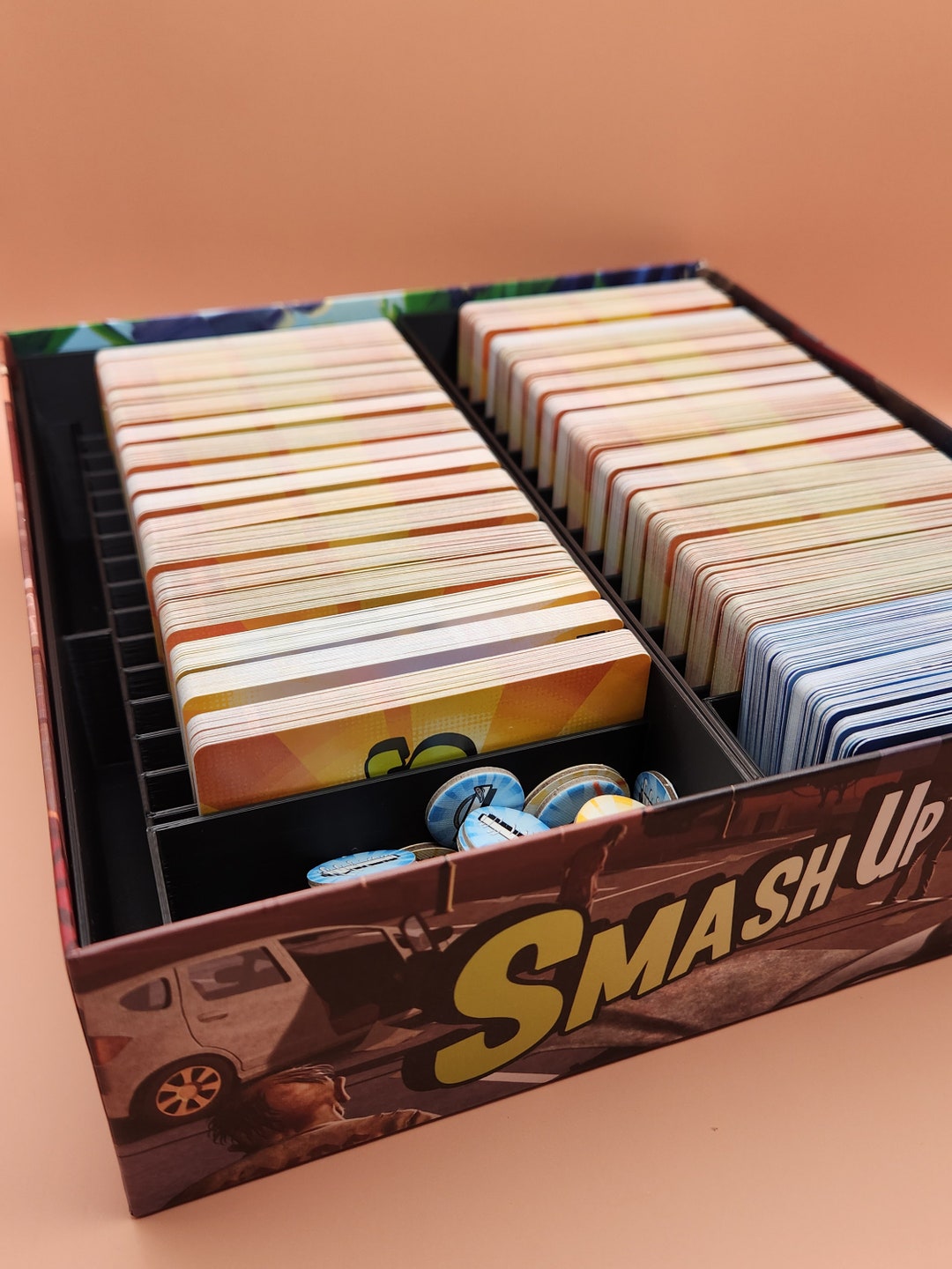 Smash up Box Organizer (NOT Sleeved Decks) - 3D Printed - Etsy