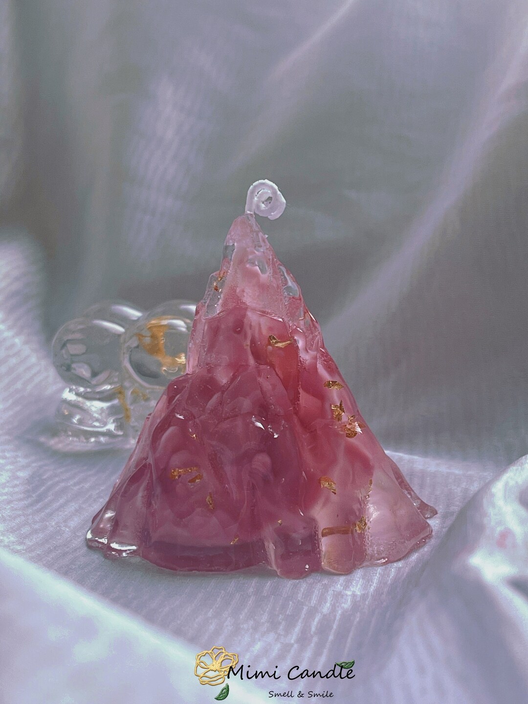 Ice Mountain Gel Wax Candle|soy Wax|gift for Her|gift Idea|handmade ...