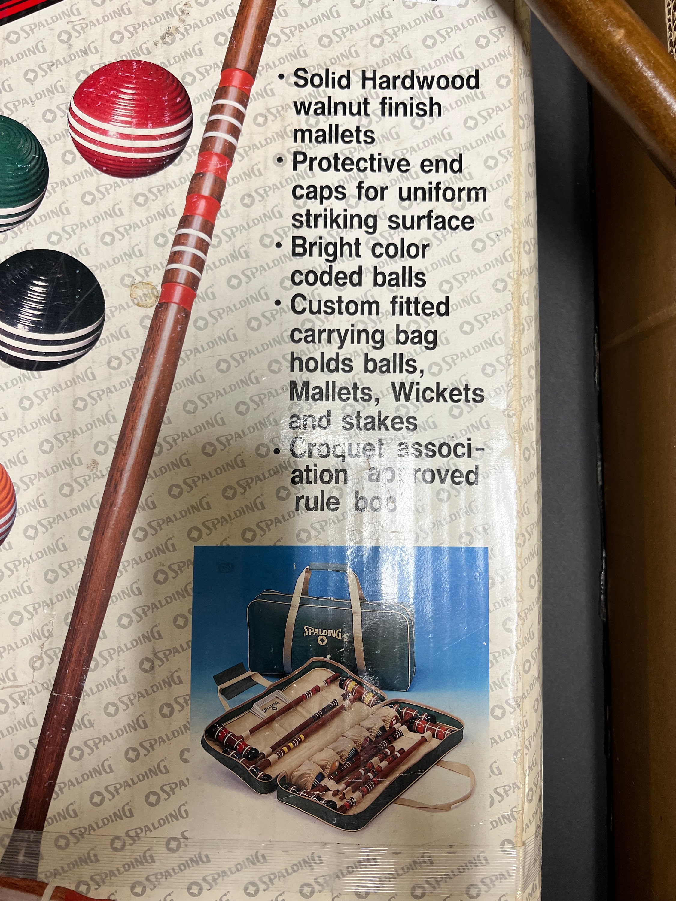 Vintage Croquet Set 6 Player Complete New With Carry Storage Bag - Etsy