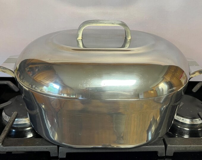 Magnalite GHC USA Roaster W/lid Aluminum Dutch 8 Qt - Etsy