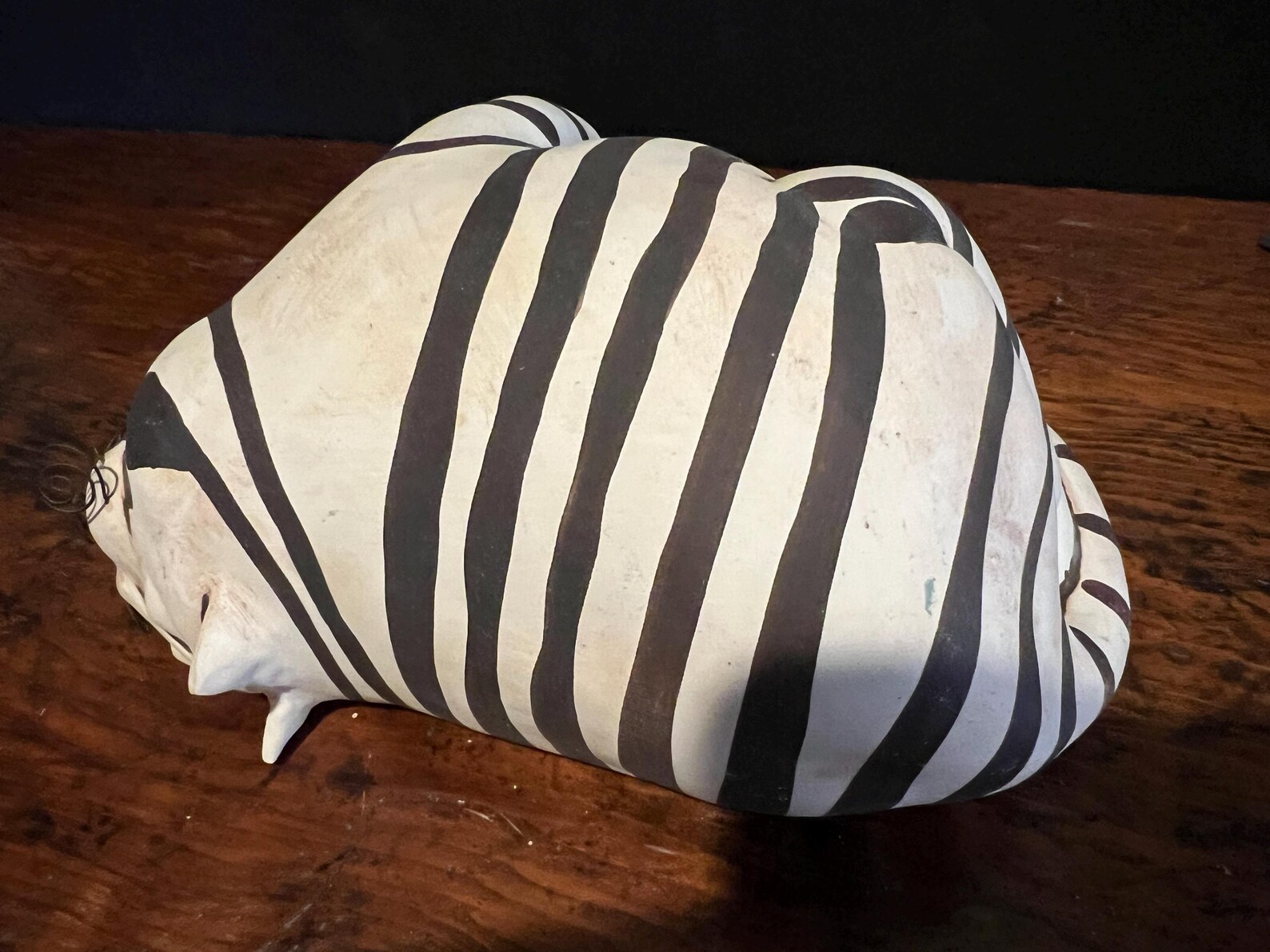 Vintage Fat Cat Kitten C Butler Jones Art Pottery Coin Bank Clay Signed ...