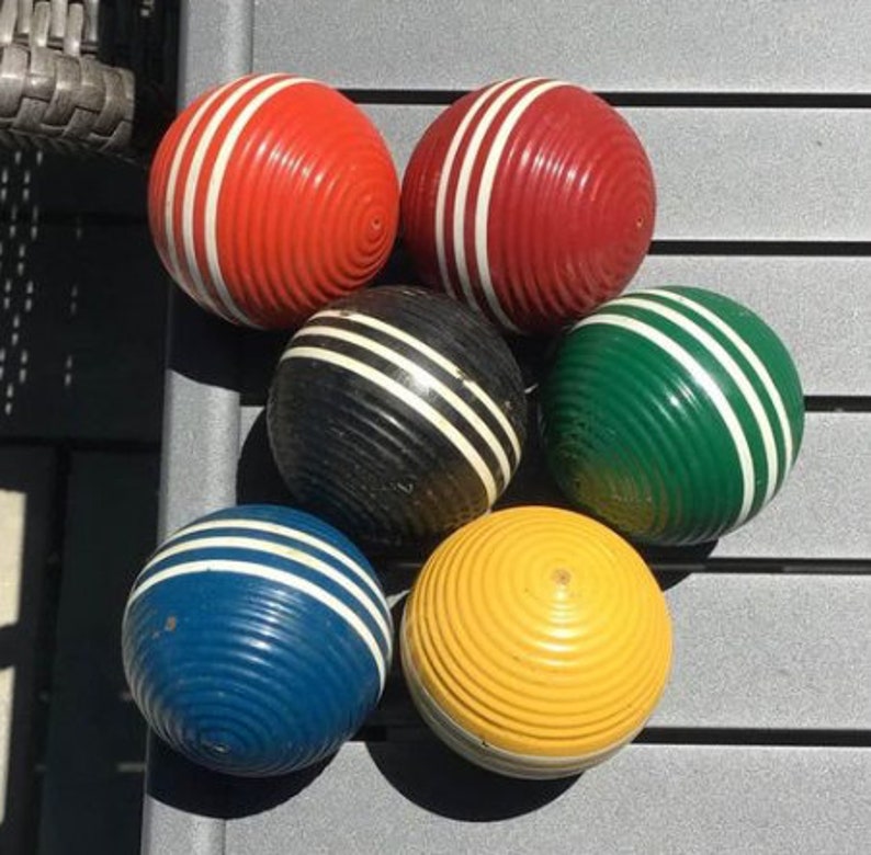 Vintage Forster Croquet Set 6 Player With Stand Complete - Etsy