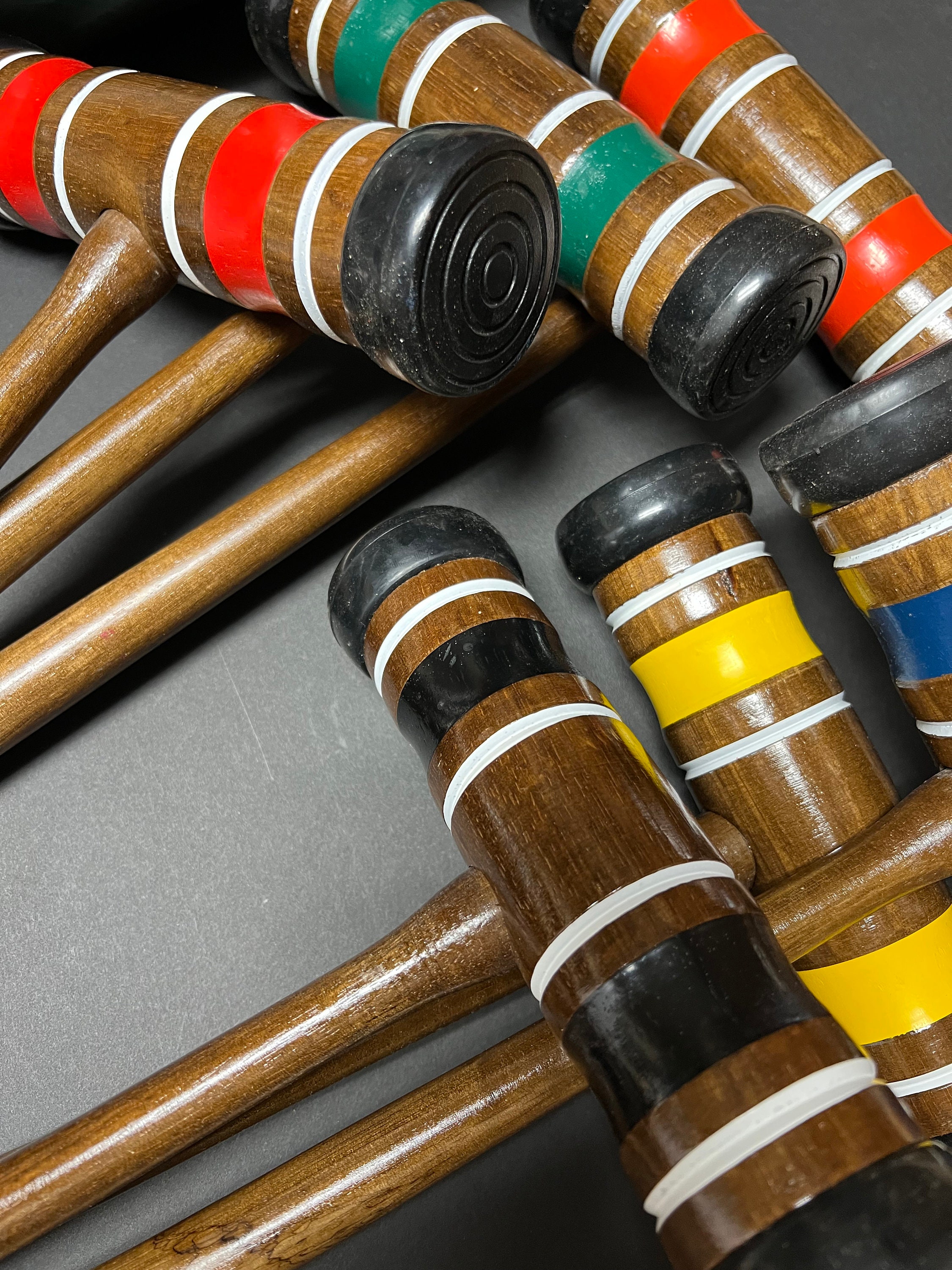 Vintage Croquet Set 6 Player Complete New With Carry Storage Bag - Etsy
