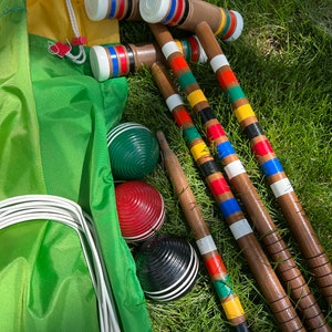 Vintage Forster Croquet 6 Player Complete - Etsy