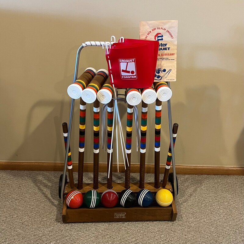 Croquet Set - Etsy