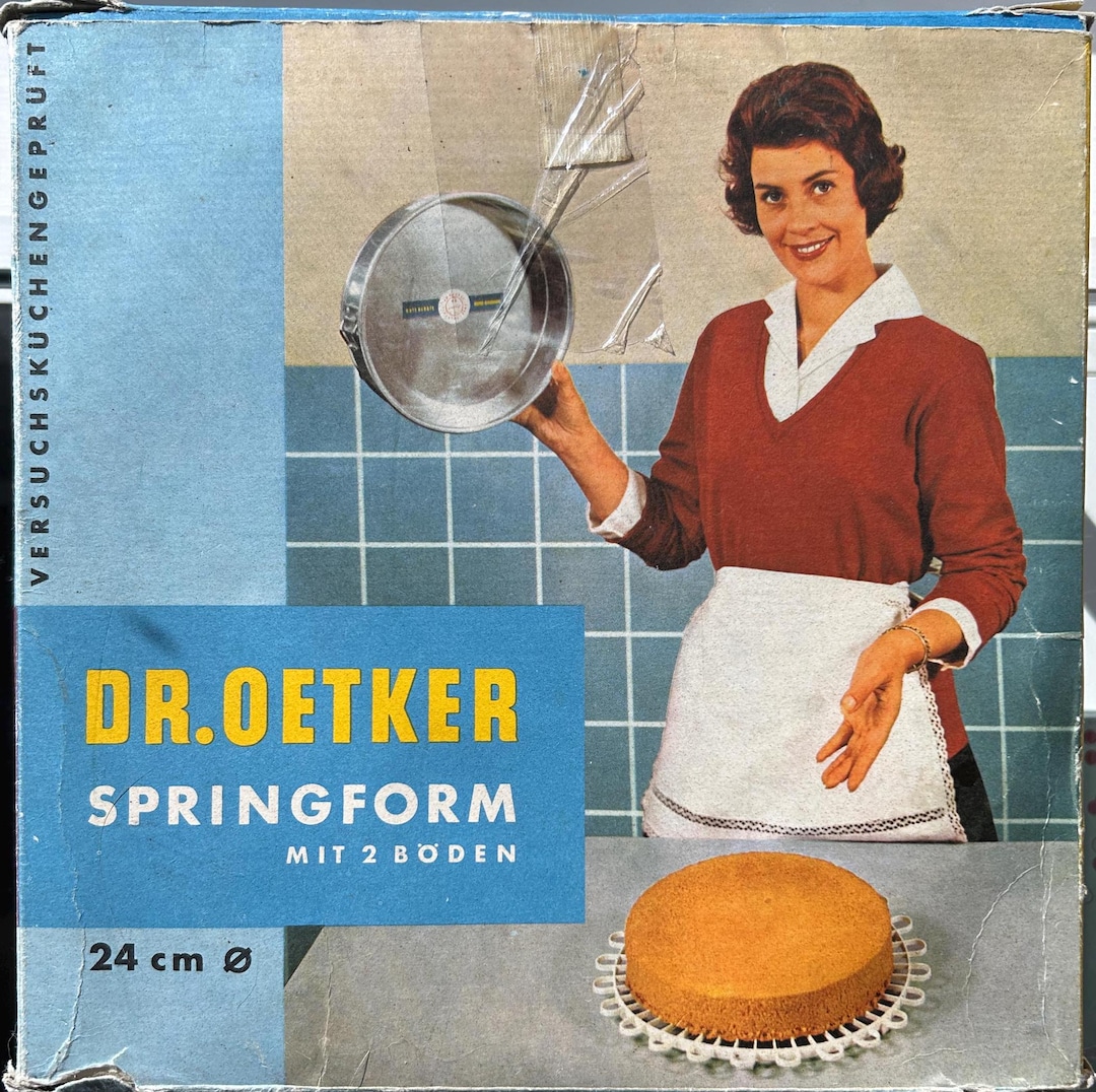 Dr. Oetker Springform Cake Pan Vintage Made in Germany Comes With Box ...