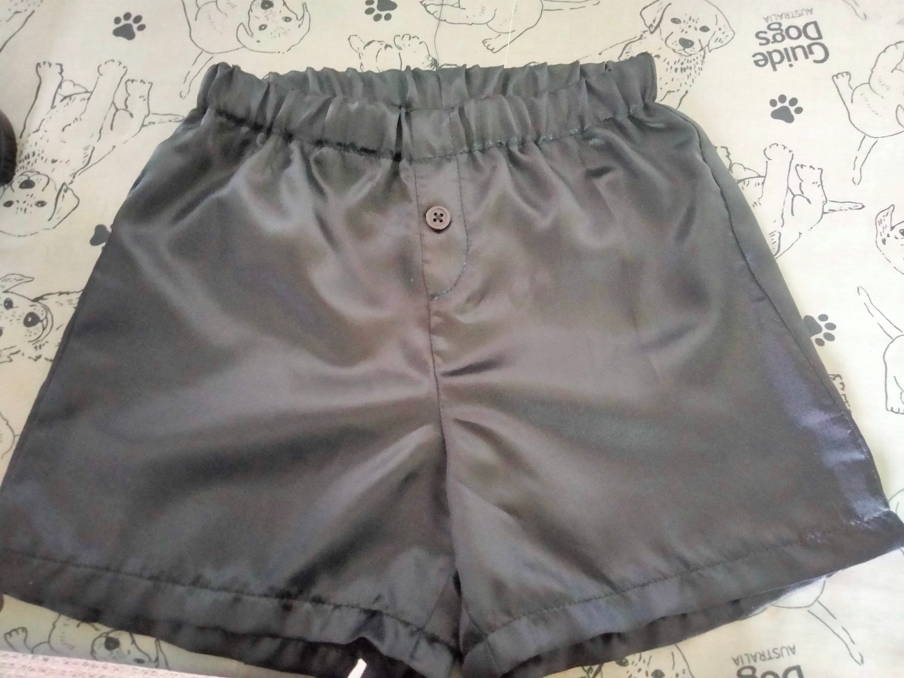 Men's Satin Boxer Shorts - Etsy