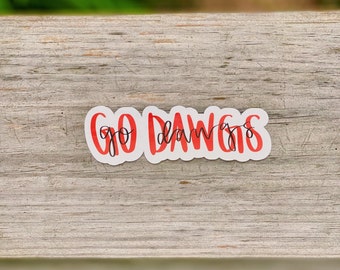 Go Dawgs Sticker - Etsy
