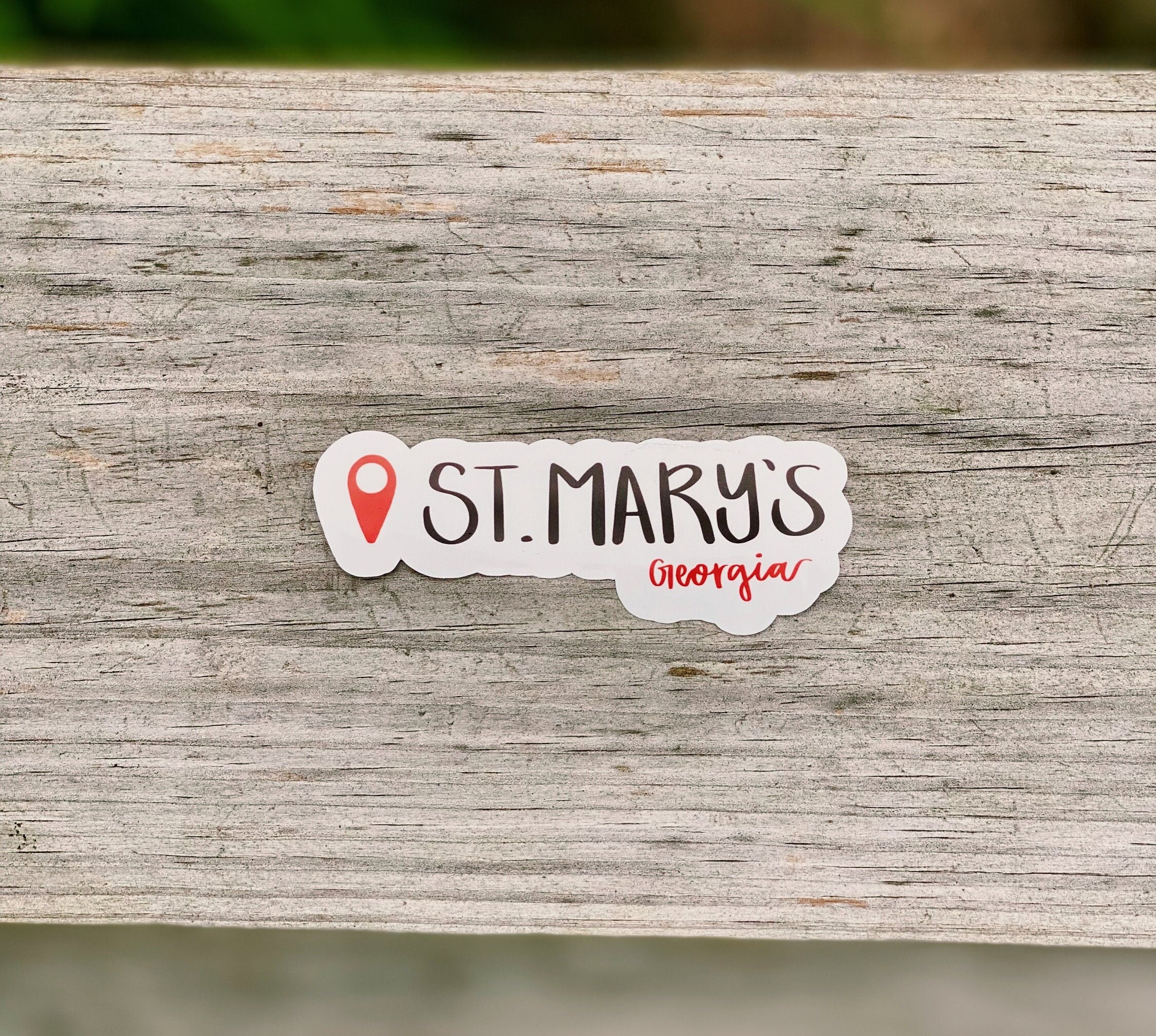 Custom Location Sticker - Etsy