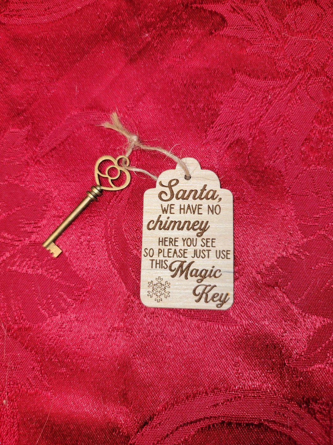 Santa's Magic Key for No Chimney Homes, Christmas Eve Box, Santa's Elf ...