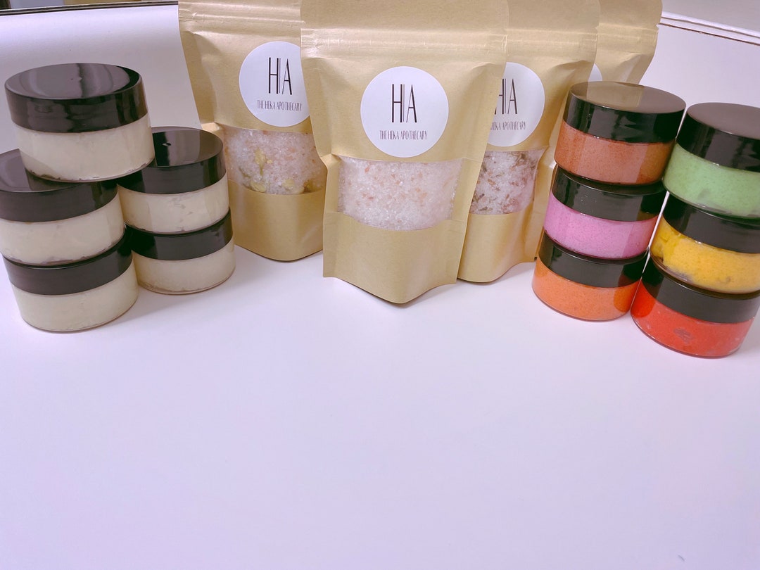 Sample Gift Set, Sample Size Body Scrubs, Sample Size Body Butters ...