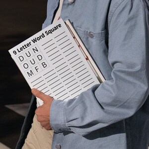 9 Letter Word Puzzle Bundle 3/26 Puzzles/target Word/party Word Game ...