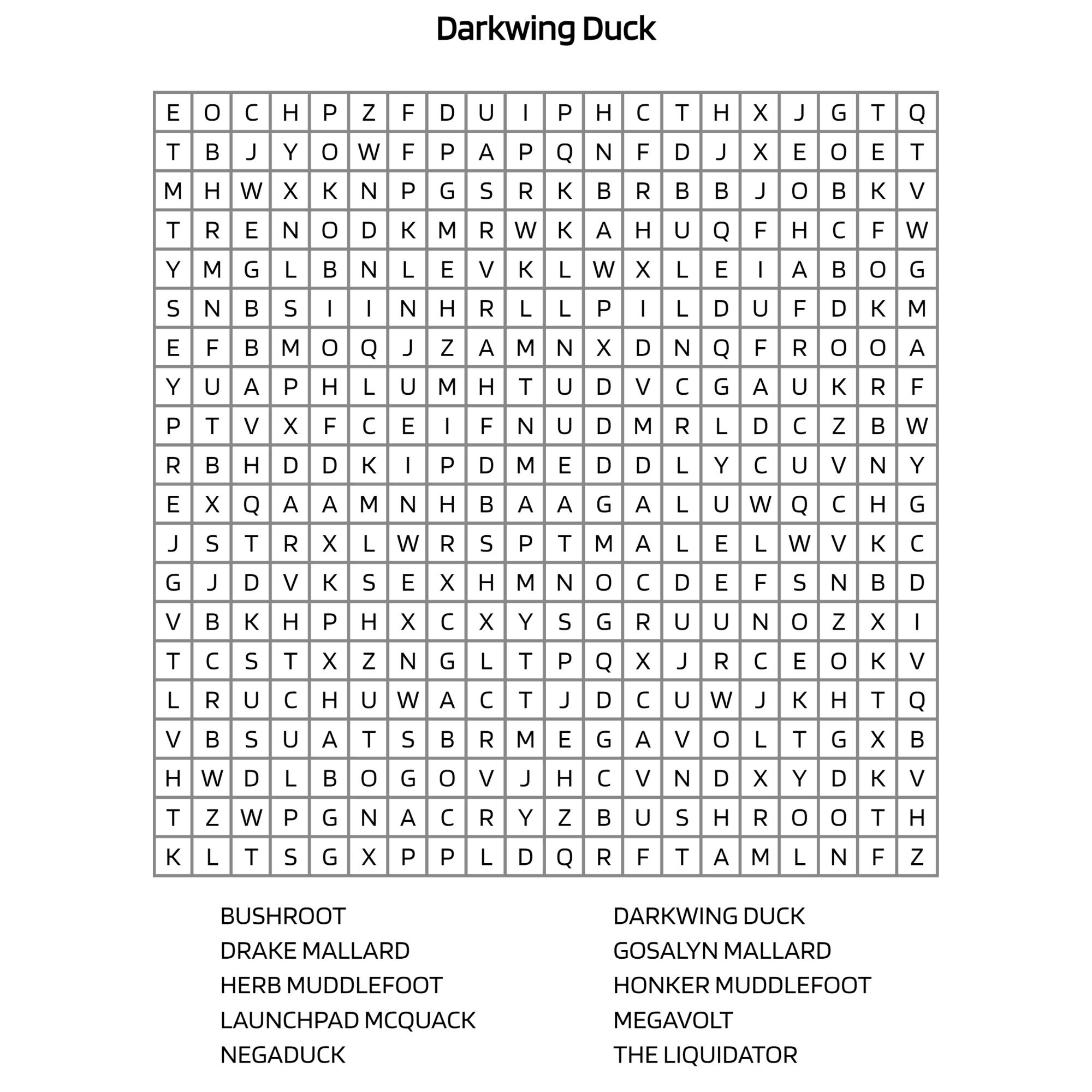 90s Cartoon Word Search: Nostalgic Fun (digital Download) - Etsy