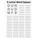 9 Letter Word Puzzle Bundle 3/26 Puzzles/target Word/party Word Game ...