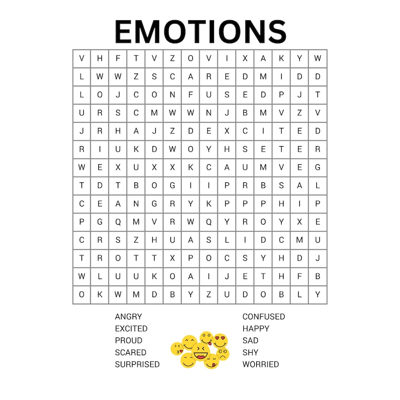 Printable Wordsearch for Kids 20 Printable Puzzle Pages for Kids ...