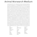 Word Search | Animal Word Search Bundle| Printable PDF | Word Search ...