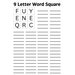 9 Letter Word Puzzle Bundle 3/26 Puzzles/target Word/party Word Game ...