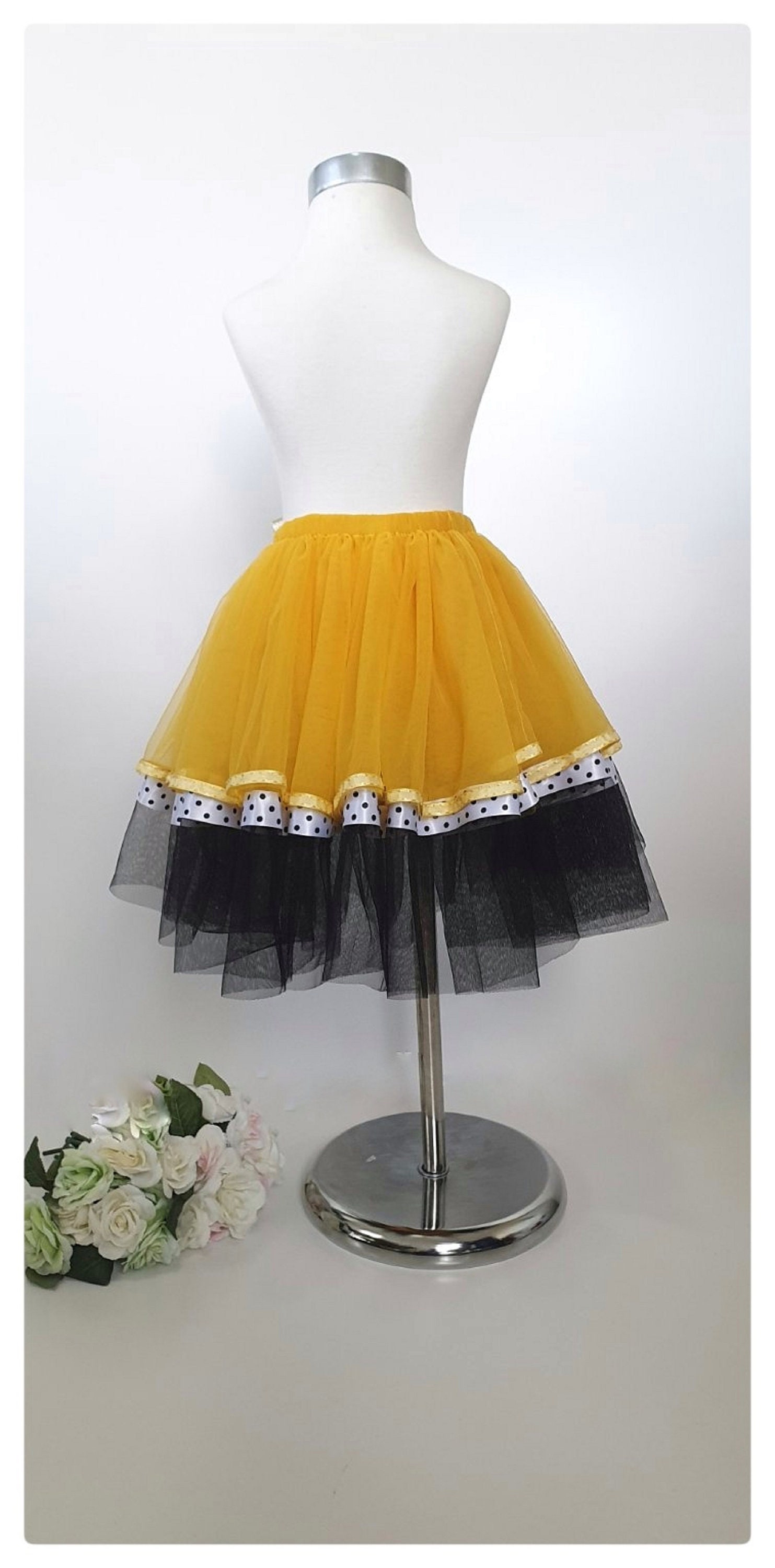 Emma Wiggle Inspired Tutu With Head Accessory /bumble Bee - Etsy