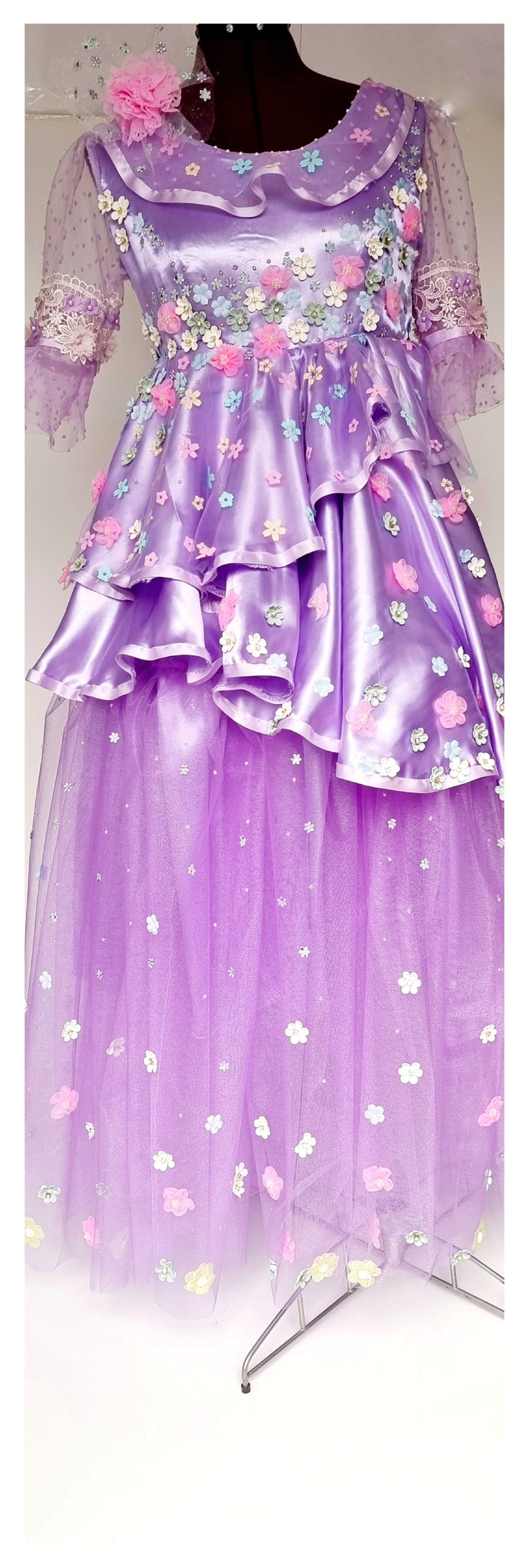 Encanto Isabela Dress Adults Size With Head Accessory/ Encanto - Etsy