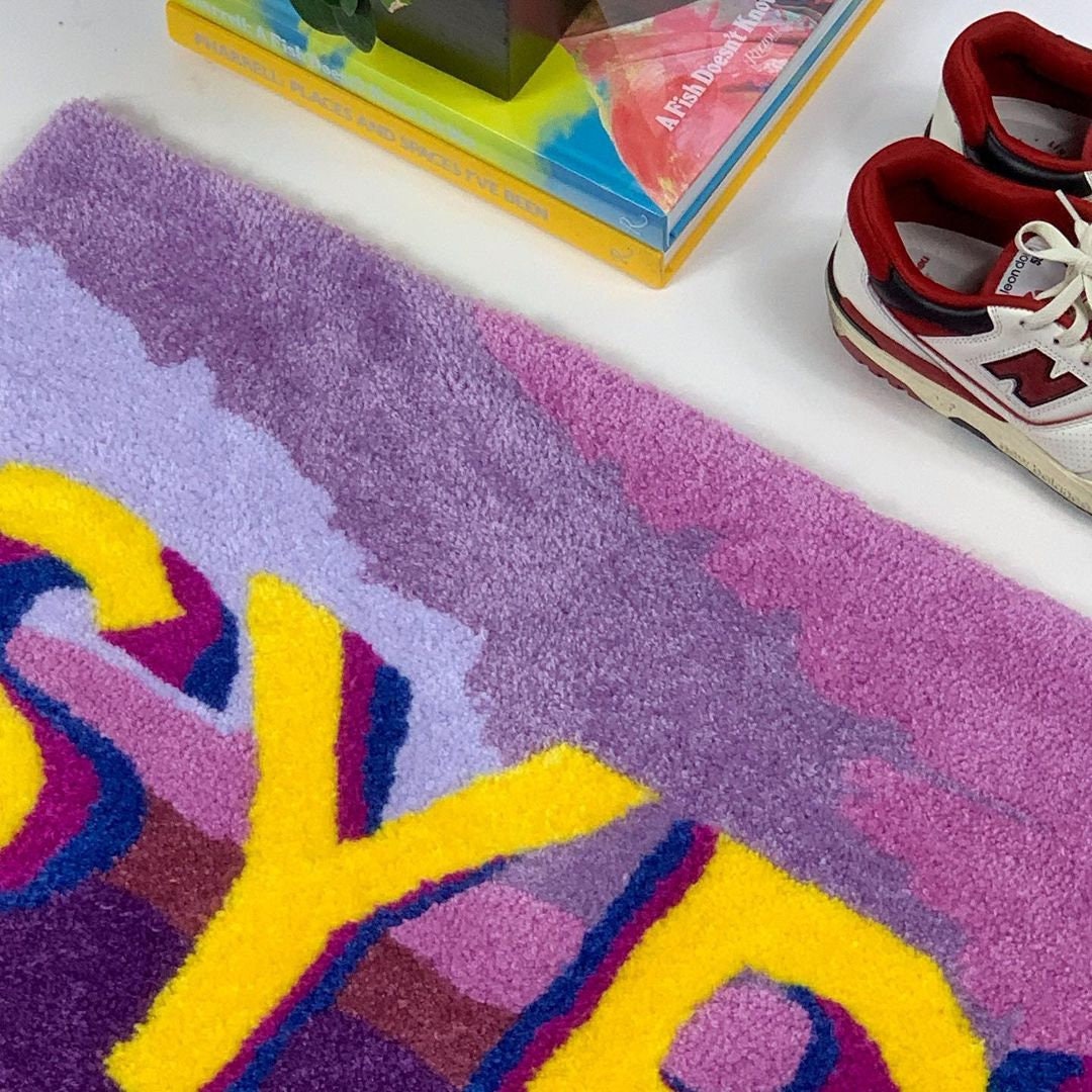 Handmade SYRE Hiphop Hype Rug - Custom Rugs Created to Your Liking ...