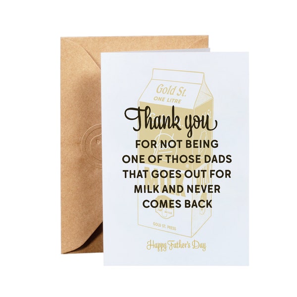 Deadbeat Dad Card - Etsy