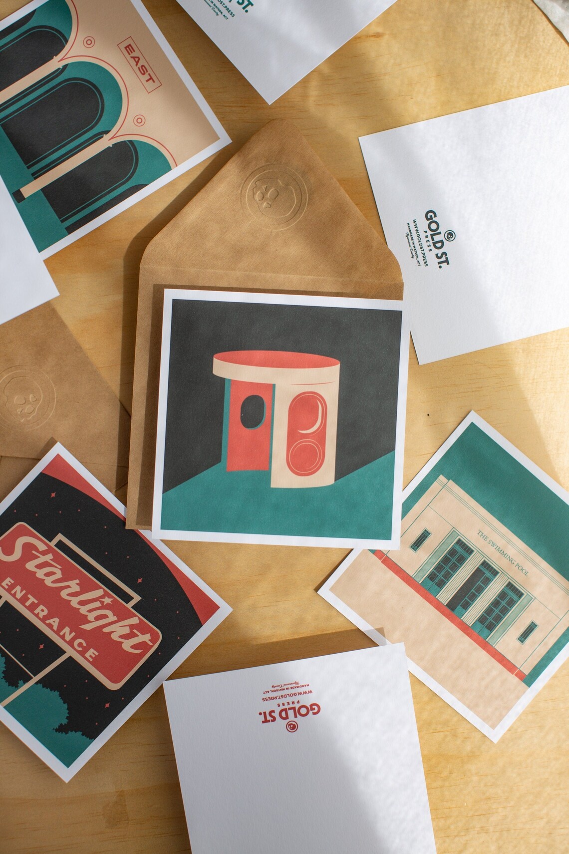 Canberra Bus Stop Greeting Card - Etsy