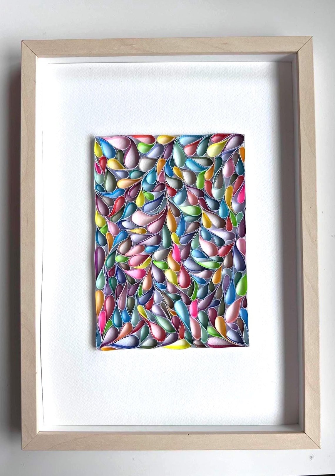Color Dance, Abstract Paper Quilling Artwork - Etsy
