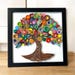 Handmade Quilling Art – Vibrant Tree of Life , Black Wood Frame - Etsy