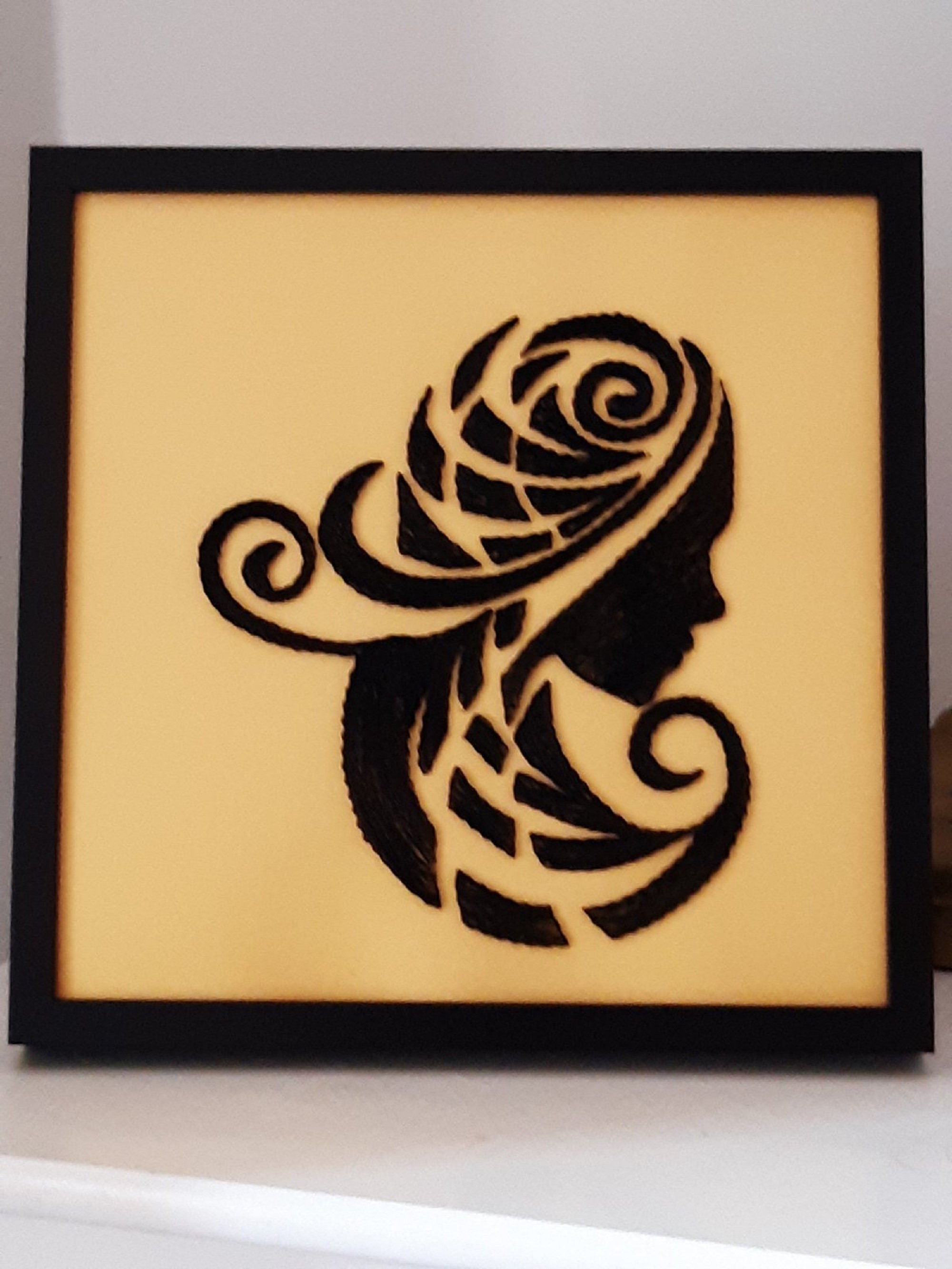 Zodiac Signs Astrology Frame,quilling Paper Art, Handmade,homedecor ...