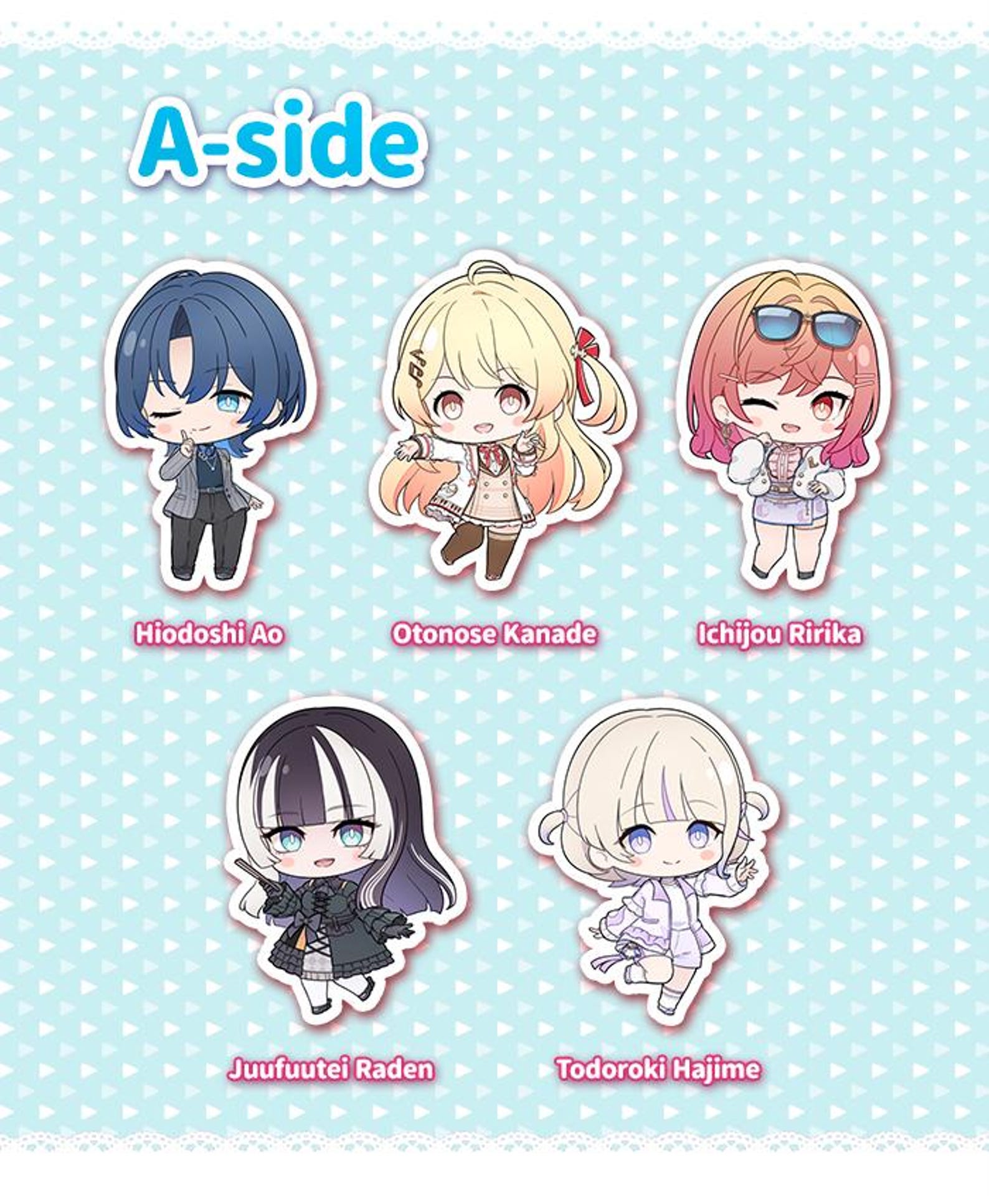 Hololive Regloss/flow GLOW | Acrylic Keychains & Stickers - Etsy