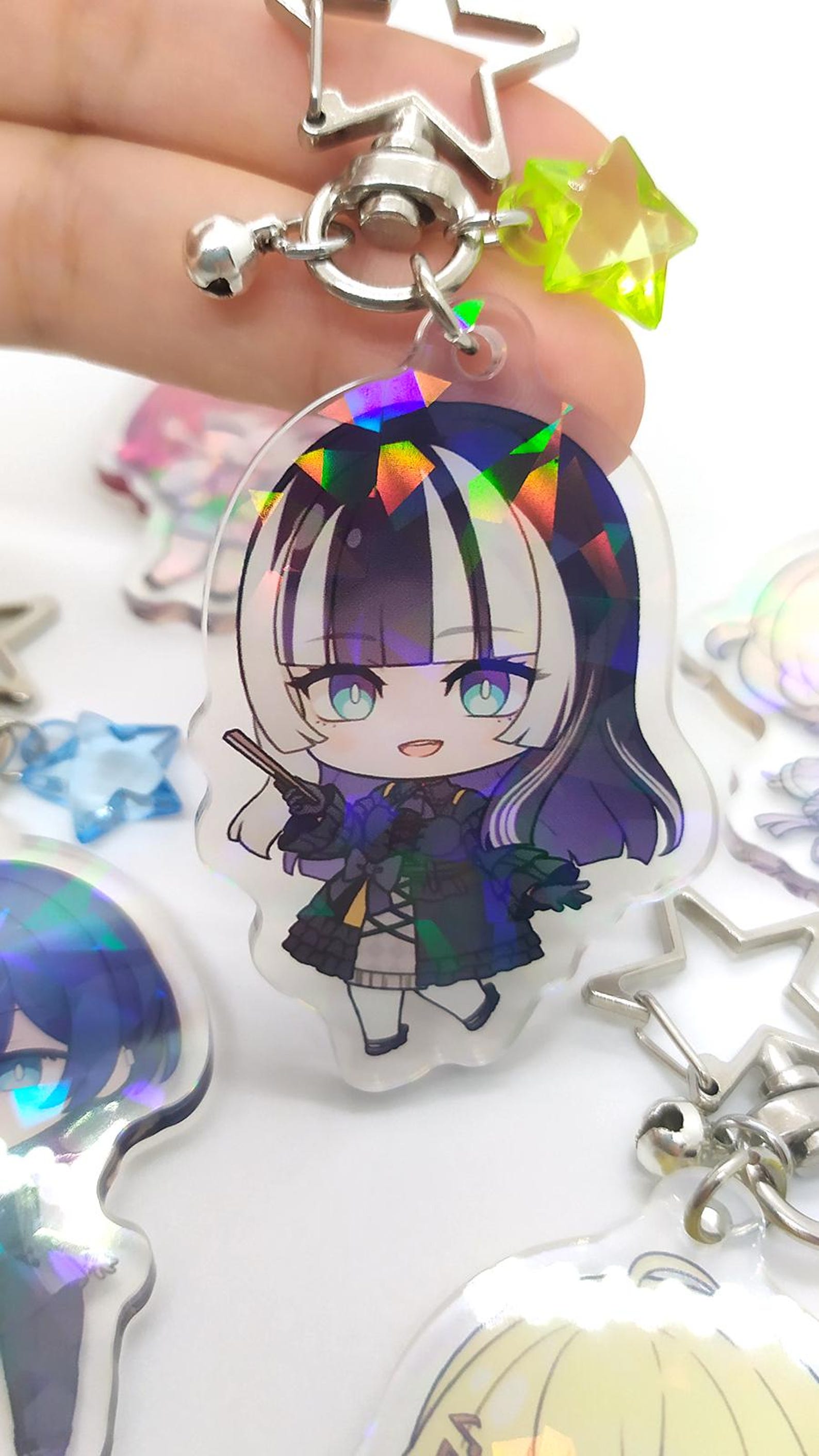 Hololive Regloss/flow GLOW | Acrylic Keychains & Stickers - Etsy