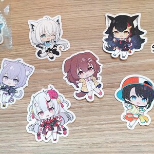 Hololive ID | Acrylic Keychains & Stickers - Etsy