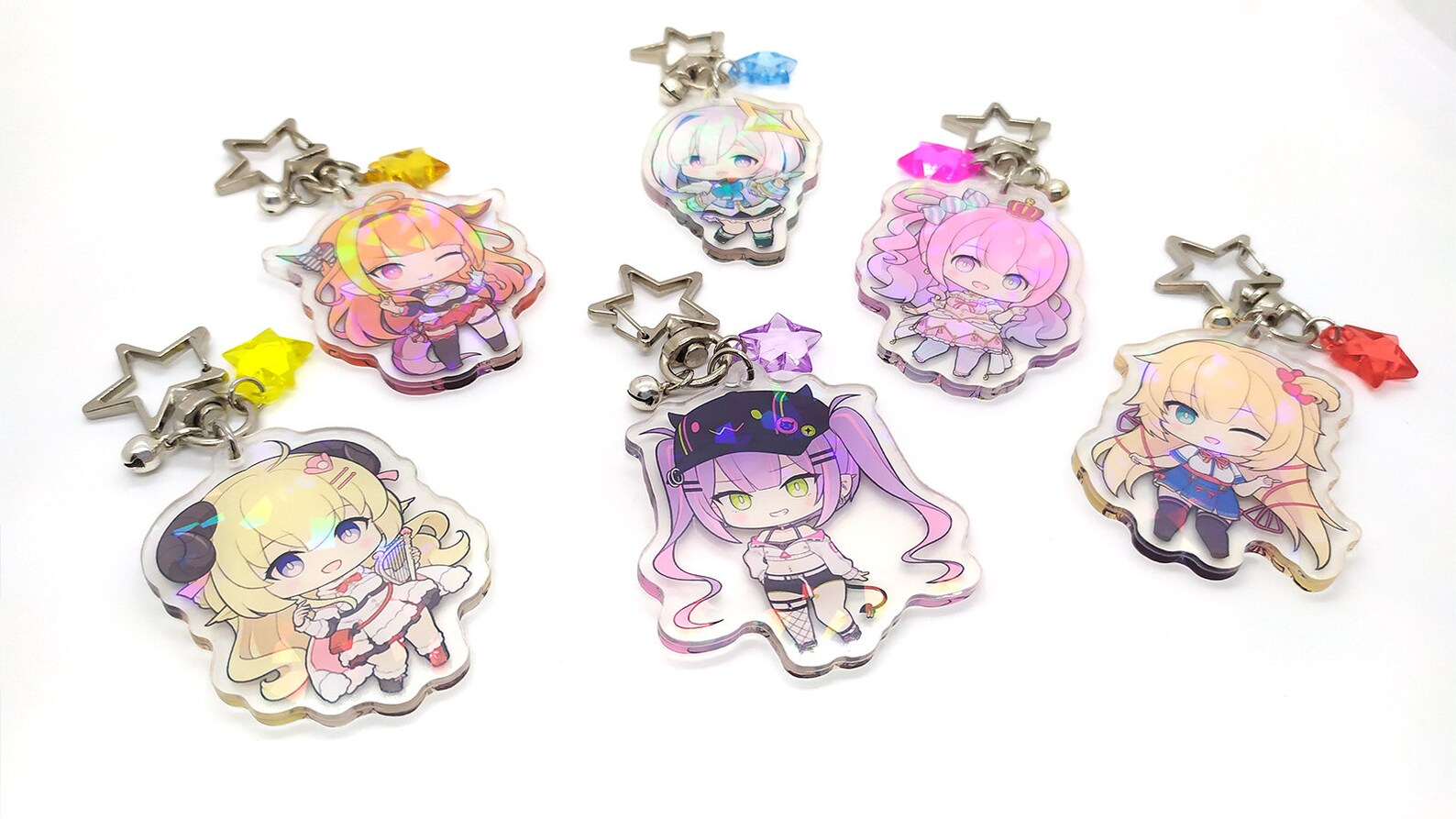Hololive 4th Gen/5th Gen & Friends | Acrylic Keychains + Stickers - Etsy