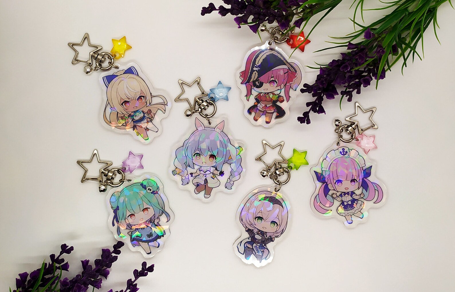 Hololive Gamers/3rd Gen & Friends Acrylic Keychains - Etsy