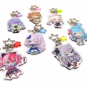 Hololive ID | Acrylic Keychains & Stickers - Etsy