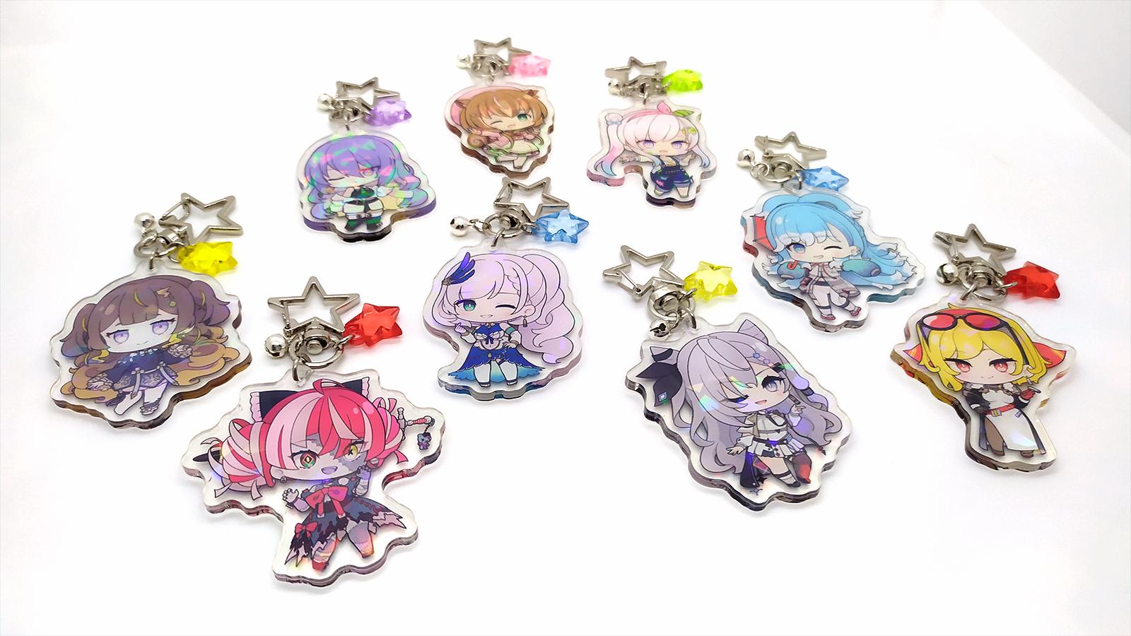Hololive ID | Acrylic Keychains & Stickers - Etsy