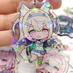 Hololive Advent/justice | Acrylic Keychains & Stickers - Etsy