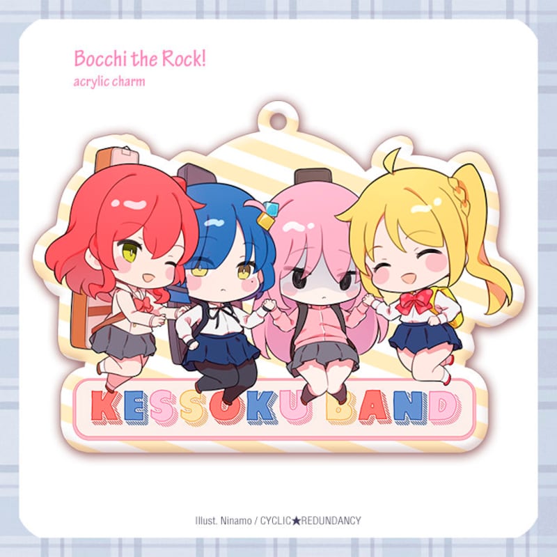 Bocchi the Rock Keychain - Etsy