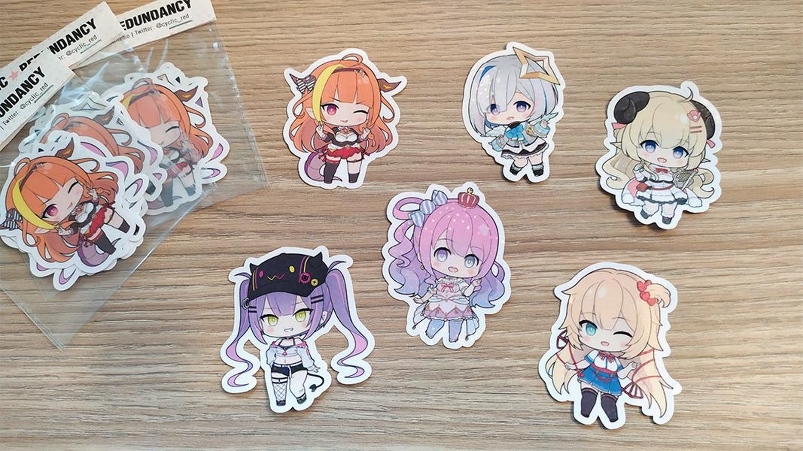 Hololive 4th Gen/5th Gen & Friends | Acrylic Keychains + Stickers - Etsy