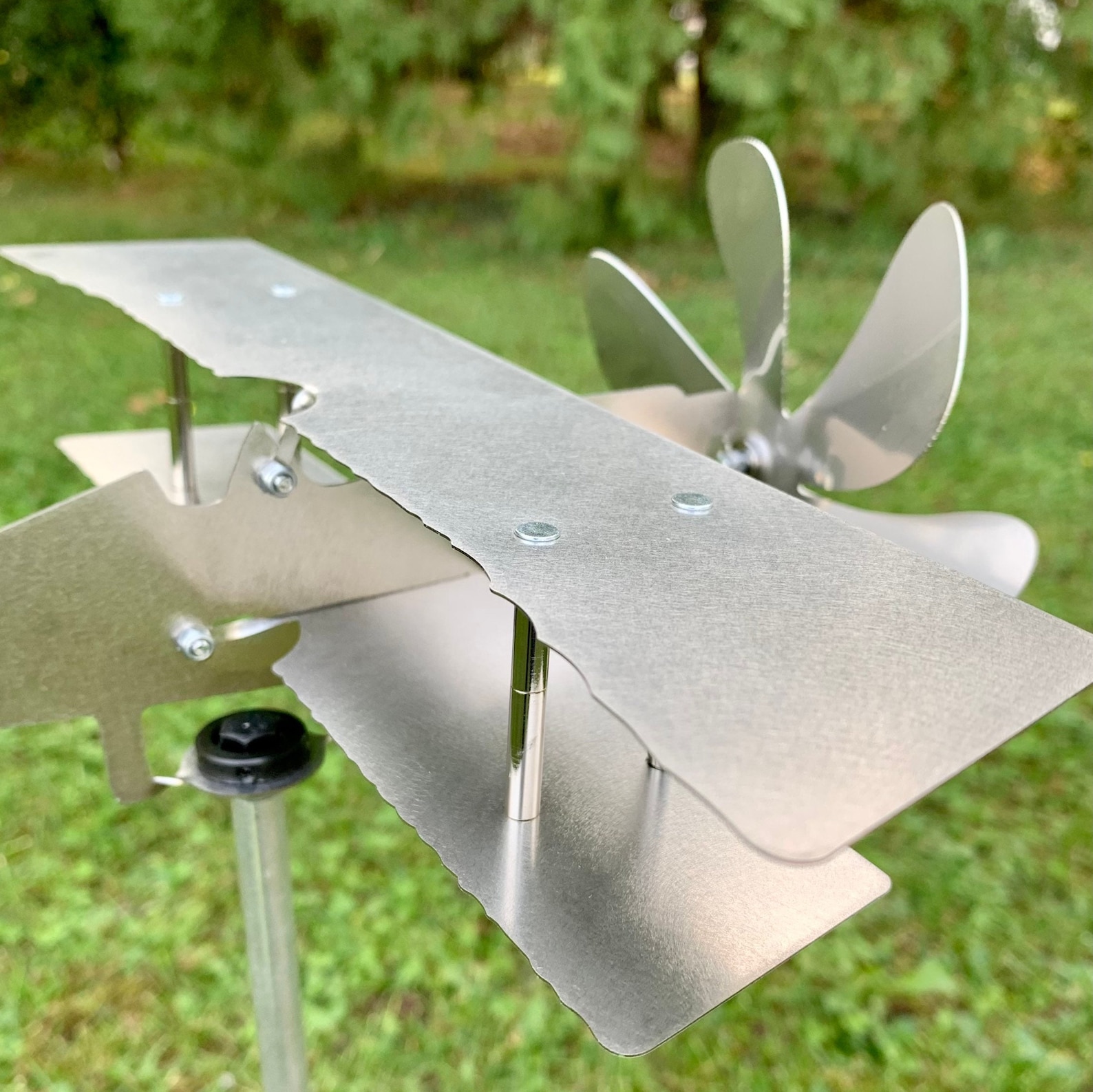 Airplane Wind Spinner Aircraft Pinwheel for Garden Decoration - Etsy