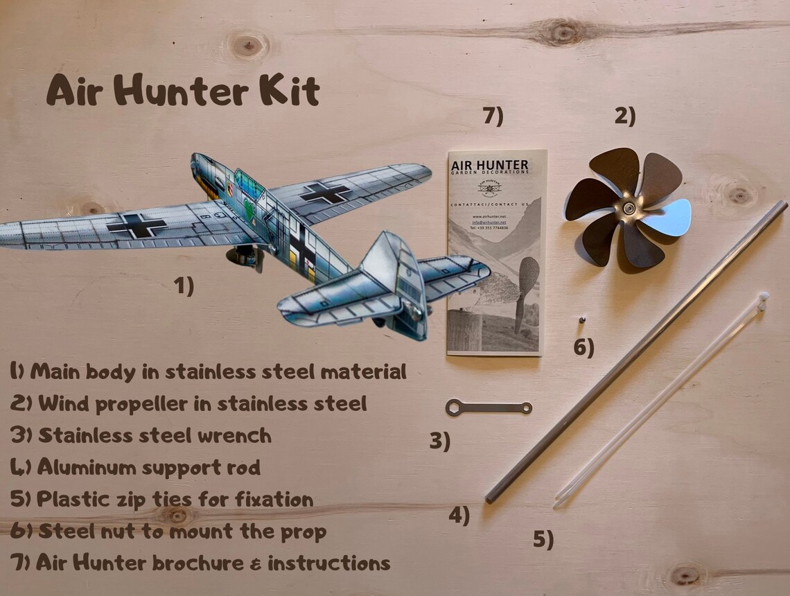 Airplane Wind Spinner Aircraft Pinwheel for Garden - Etsy