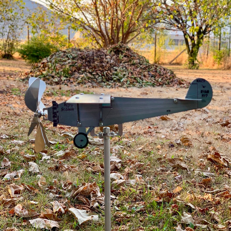 Airplane Wind Spinner Aircraft Pinwheel Ryan Spirit of St. - Etsy