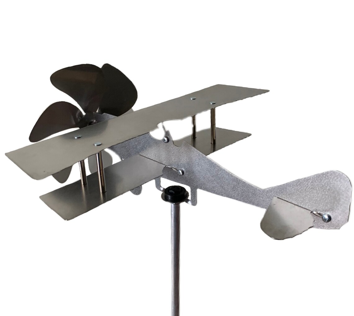 Airplane Wind Spinner Aircraft Pinwheel for Garden Decoration - Etsy