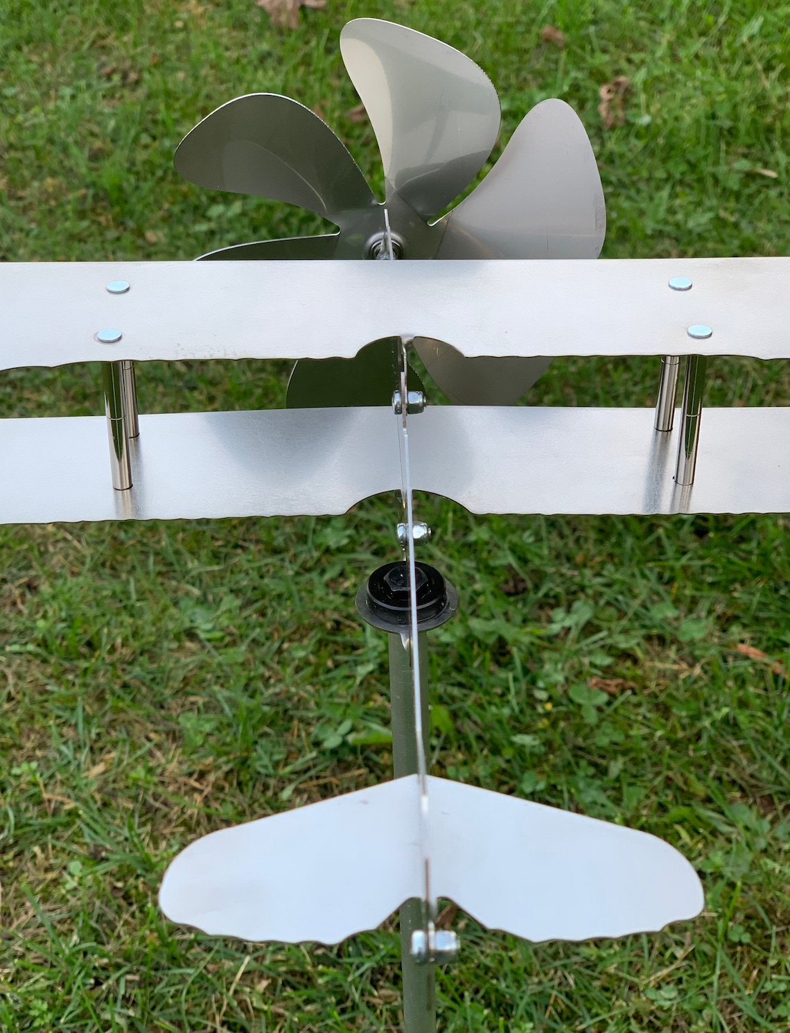 Airplane Wind Spinner Aircraft Pinwheel for Garden Decoration - Etsy