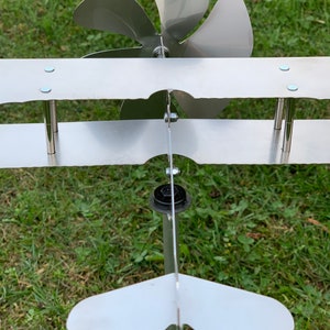 Airplane Wind Spinner Aircraft Pinwheel for Garden Decoration - Etsy