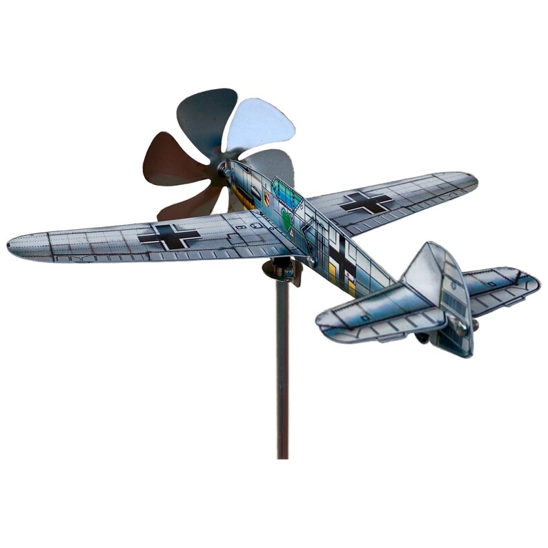 Airplane Wind Spinner Aircraft Pinwheel for Garden - Etsy