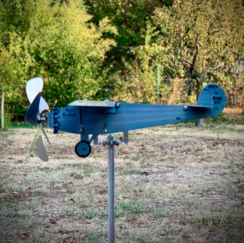 Airplane Wind Spinner Aircraft Pinwheel Ryan Spirit of St. - Etsy