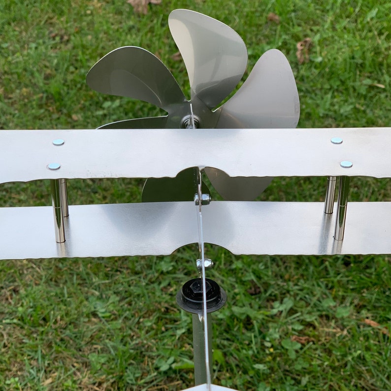 Airplane Wind Spinner Aircraft Pinwheel for Garden Decoration - Etsy